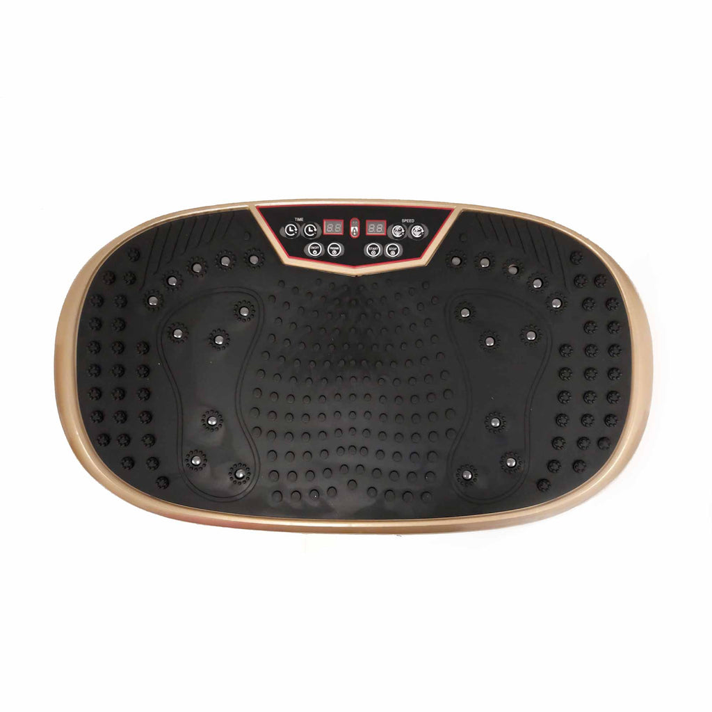 Gold Mini Vibration Platform Magnet Therapy Vibrating Machine Exercise ...